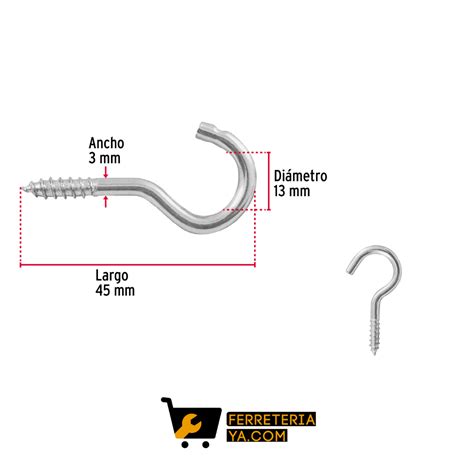 Armella Abierta 19x60 44379 X 5 Unidades Rappi