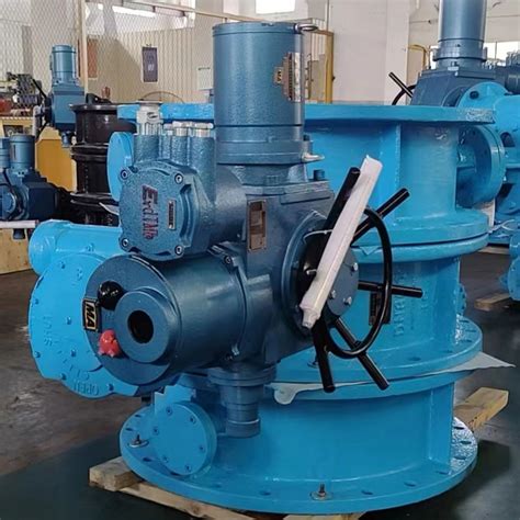 Industrial Electric Butterfly Valve With Remote Control Actuator System
