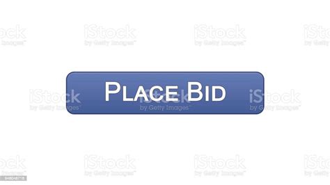 장소 입찰 웹 인터페이스 버튼 바이올렛 색상 금융 응용 프로그램 온라인으로 내기 가상현실에 대한 스톡 벡터 아트 및 기타 이미지 가상현실 개념 건설 현장 Istock