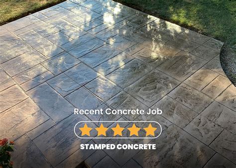 Concrete Stamping Services Appleton Wi