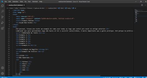 html na prática parte 2 oi pessoal tudo bem com vocês espero… by