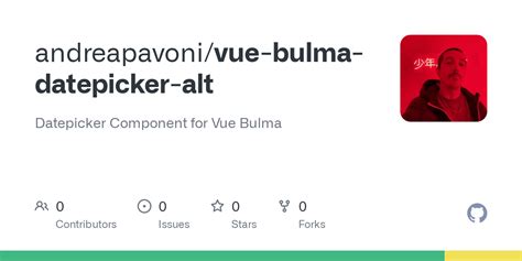GitHub Andreapavoni Vue Bulma Datepicker Alt Datepicker Component For Vue Bulma