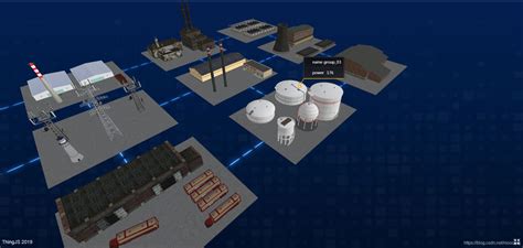 基于webgl架构的3d可视化平台—工业组态 web数字化工业监控平台 csdn博客