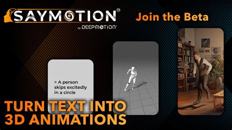 Animate 3d Api By Deepmotion