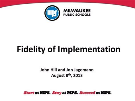 Ppt Fidelity Of Implementation Powerpoint Presentation Free Download