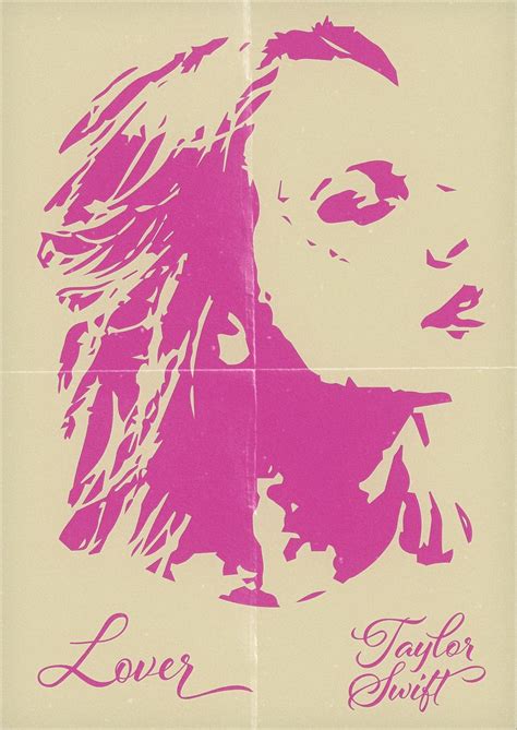 Taylor Swift Lover Poster Artofit