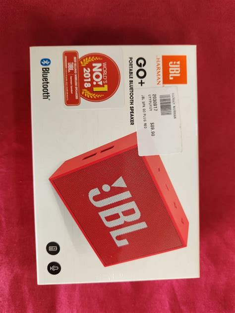 New Unopened Jbl Go Portable Bluetooth Speaker Audio Soundbars