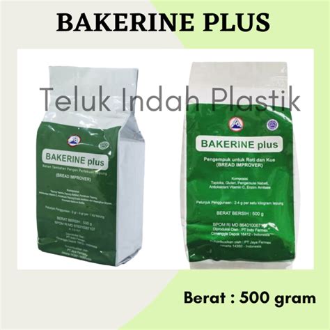 Pelembut Roti Bread Improver Bakerine Plus Lazada Indonesia