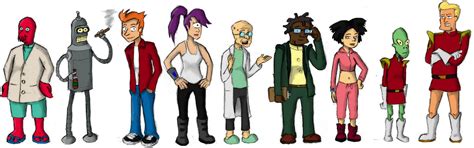 Futurama All Main Characters