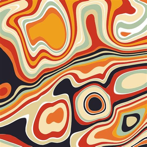 free vector abstract retro styled distorted lines design background 2406
