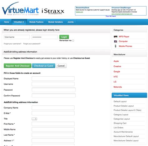 Template Ecommerce Template