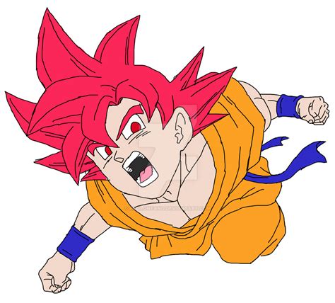 SSG Goku Drawing By EpsilonFang On DeviantArt