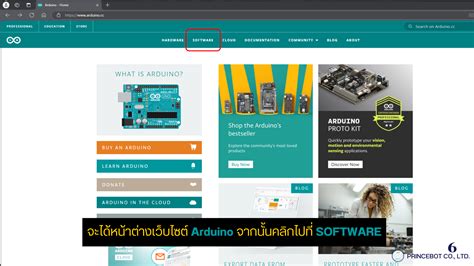 ติดตั้งโปรแกรม Arduino พร้อมติดตั้ง Board ใช้งาน Princebot