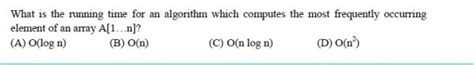 Algorithms Algorithm Find Most Frequently Occurring Element In Array