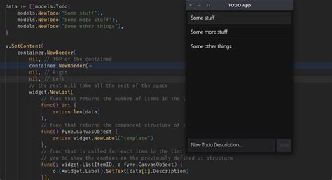 Creating A Todo App In Fyne An Go Dev Community