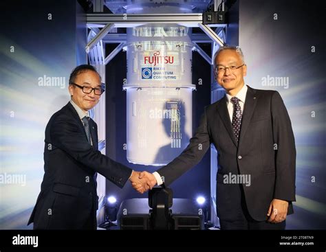 Wako Japan 5th Oct 2023 Japans Research Institutr Riken Quantum Computing Center Head