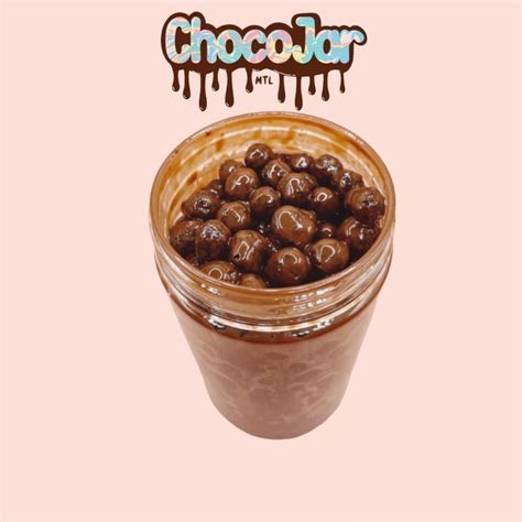 Chocojar Chocolate Premium 300ml No Topping Mini Crunch Koko Ball