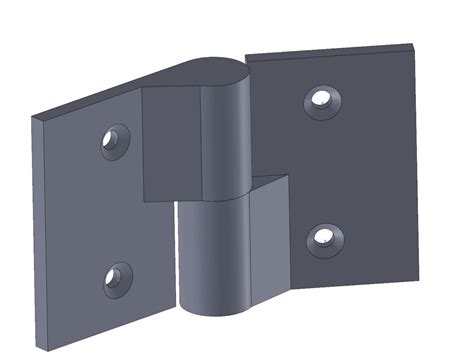 3d Printable Hinge Stl File Etsy