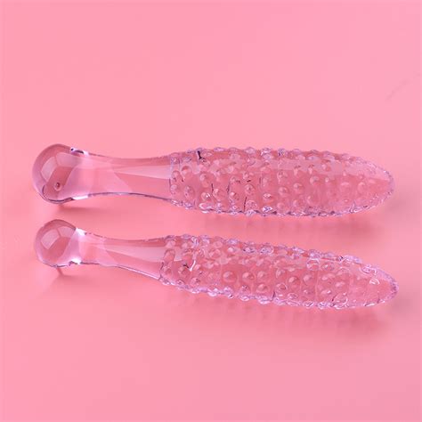 玻璃水晶阳具男用女性后庭肛门塞自慰棒加温情趣性用品大小组合 阿里巴巴