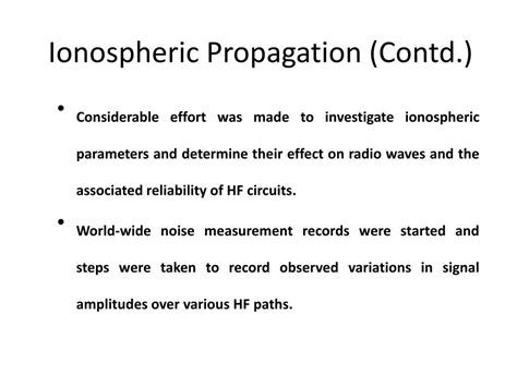 PPT RADIO WAVE PROPAGATION PowerPoint Presentation Free Download ID