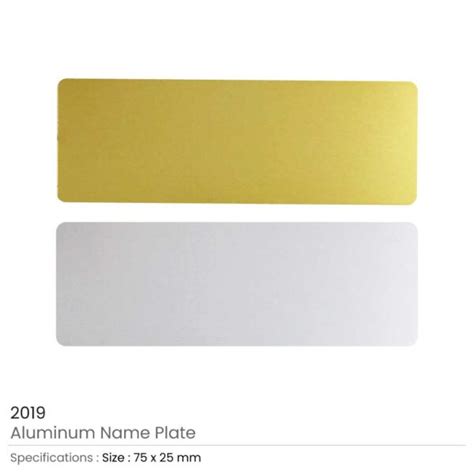 Promotional Aluminium Name Plates Magic Trading Company MTC