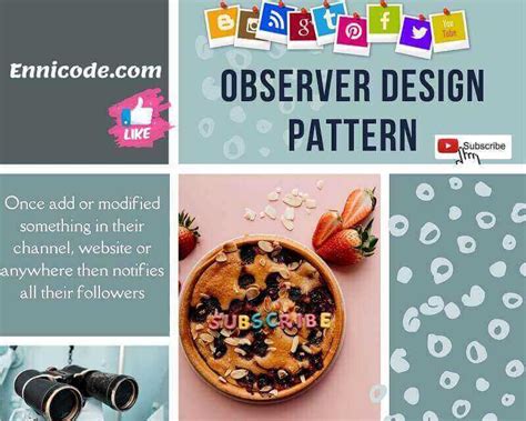 Observer Design Pattern New Notifications Ennicode
