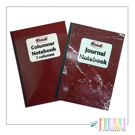 Vision Columnar Notebook Journal 3 Columns Shopee Philippines