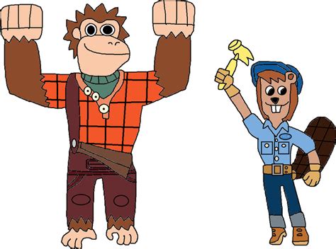 Wreck It Ralph And Fix It Felix By Jacobyel On Deviantart