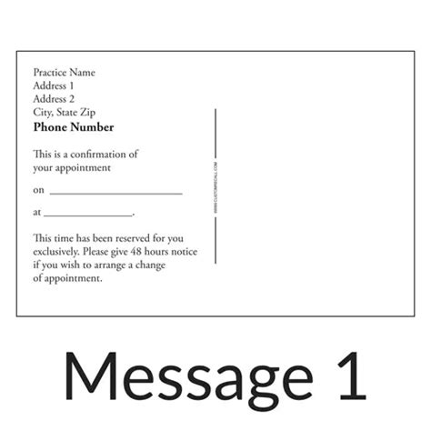 Custom Dental Recall Card Logo Abstract Den323pcc Custom Recall