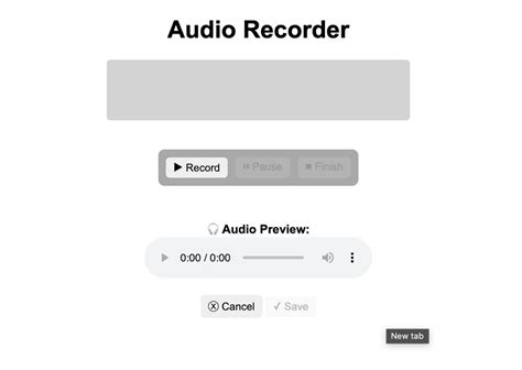 how to record and visualize audio in javascript selina m