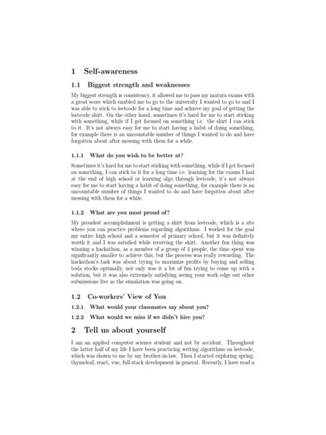 Interviewprep Behavioral Download Free Pdf World Wide Web