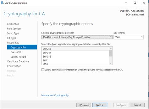 Adding Adcs Role To Ise Lab Domain Controller Daniels Networking Blog