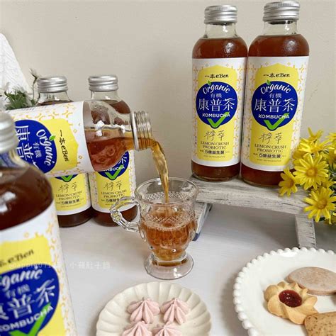【好市多美食】一本有機康普茶檸萃⎮真正活菌冷藏康普茶 小蘋肚子餓
