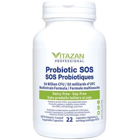 Probiotic Emergency Sos Now Dairy Free And Soy Free Vitazan