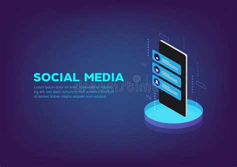 Social Media Online Message From Mobilephone Friend Conversation Chat Inbox Concept Stock