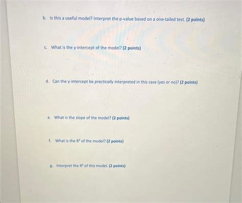 solved least squares linear regression of askingb is this a