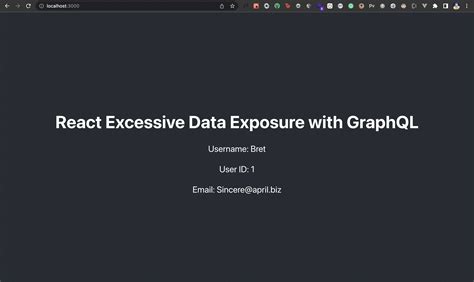 Preventing Excessive Data Exposure In React A Guide