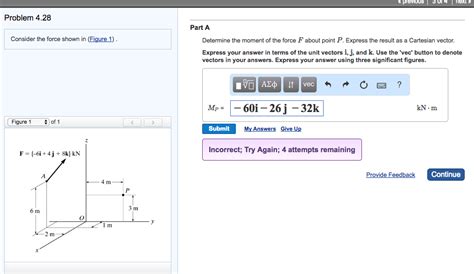 Solved Problem Part A Consider The Force Shown In Chegg