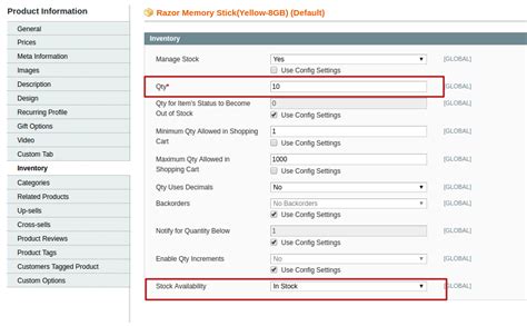 Magento 19 Configurable Product And Associated Products Are In Stock Associated Products