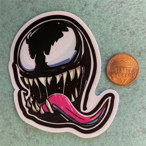 Venom Sticker Etsy