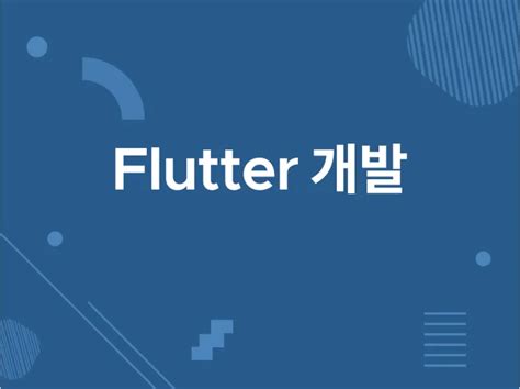 Flutter 앱 제작 어디서부터 시작해야 할까요 풀스택 개발 전문가가 답을 드립니다