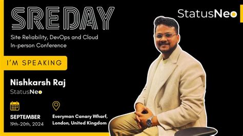 Statusneo On Linkedin Statusneo Sreday2024 Devops Cloudtechnology