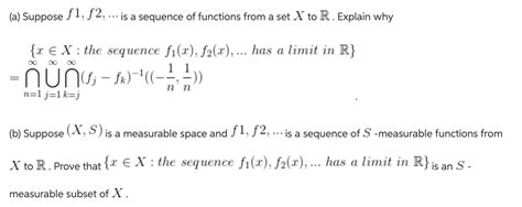 Solved A Suppose F1 F2 Is A Sequence Of Functions Chegg Com