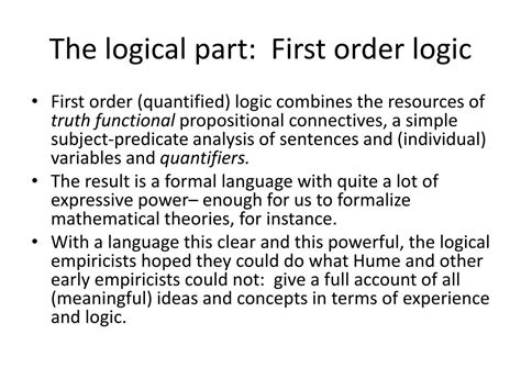 Ppt Logical Empiricism Powerpoint Presentation Free Download Id737452