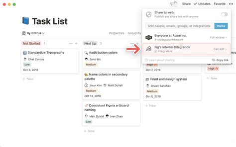 Api 통합 추가 및 관리 Notion 노션 도움말 센터