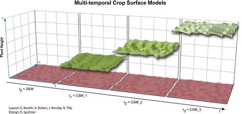General Concept For The Construction Of Multi Temporal Crop Surface