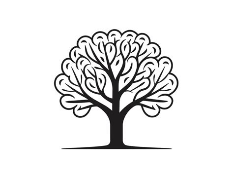 Color Me Tree Page Coloring Page