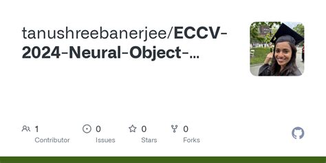 Github Tanushreebanerjee Eccv 2024 Neural Object Tracking