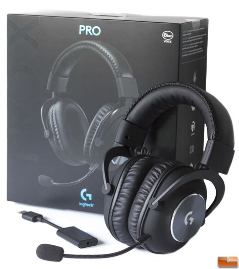Logitech G Pro X Gaming Headset With Blue Vo Ce Review Legit Reviews