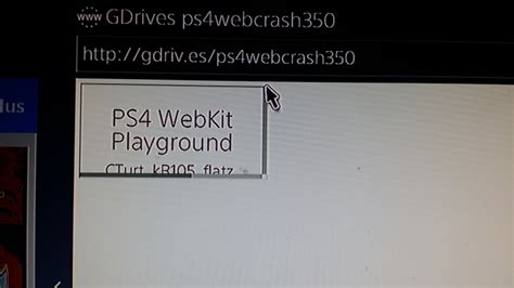 Ps4 350 Webkit Crash Exploit Demo Video Via Jnsxm0nster Psxhax